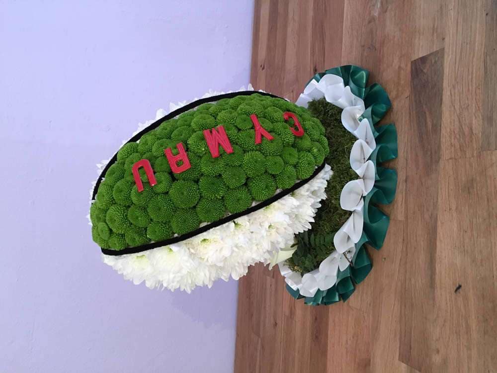 Bespoke Floral Tribute in 2D or 3D Shapes - Simply Flowers Wiltshire