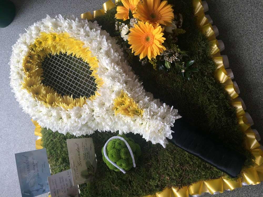 Bespoke Floral Tribute in 2D or 3D Shapes - Simply Flowers Wiltshire